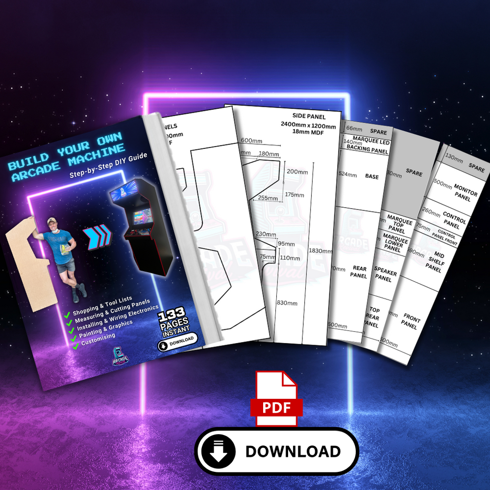 Hadouken Clash Street Fighter Arcade Control Panel Wrap | Arcade Revival