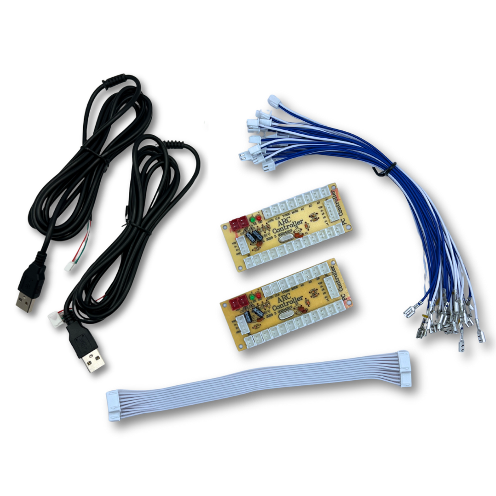 2-Player USB Arcade Encoder Kit – Zero Delay DIY Setup | Arcade Revival