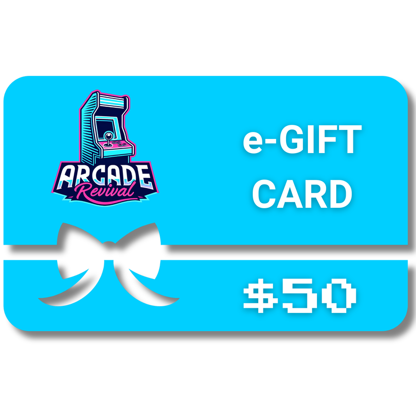 Arcade Revival eGift Card | Instant Digital Gift for Arcade Builders