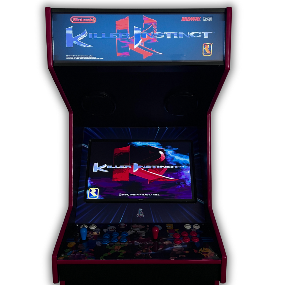 Killer Instinct Arcade Marquee Reproduction | Retro Fighting Cabinet ...